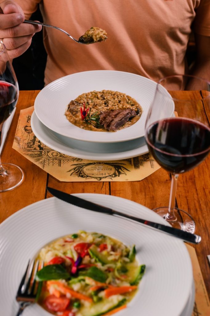 Buffet de sopas em Gramado